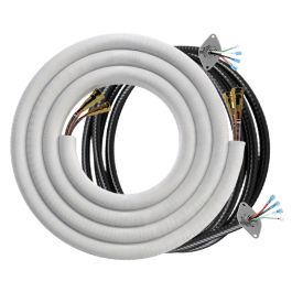 MrCool DIY 35 ft Pre-Charged Line Set with Cable for 24K–36K BTU Mini ...