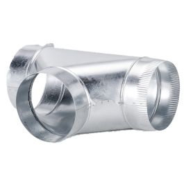 Unico Plenum Tee, Galv, 10” D x 28GA (1/box)