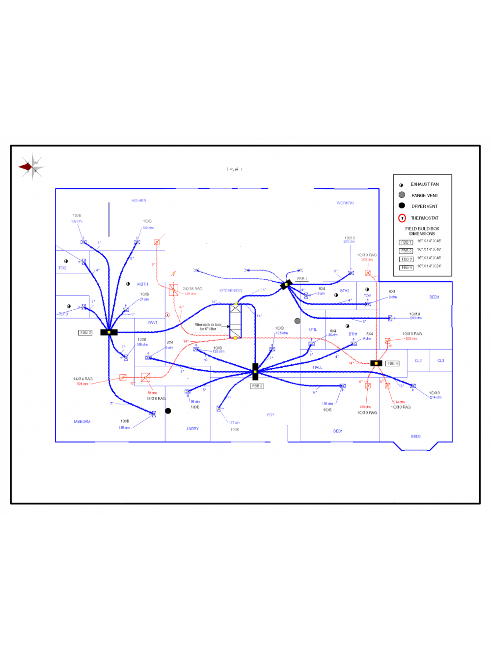 Residential Duct System Design For Story Home