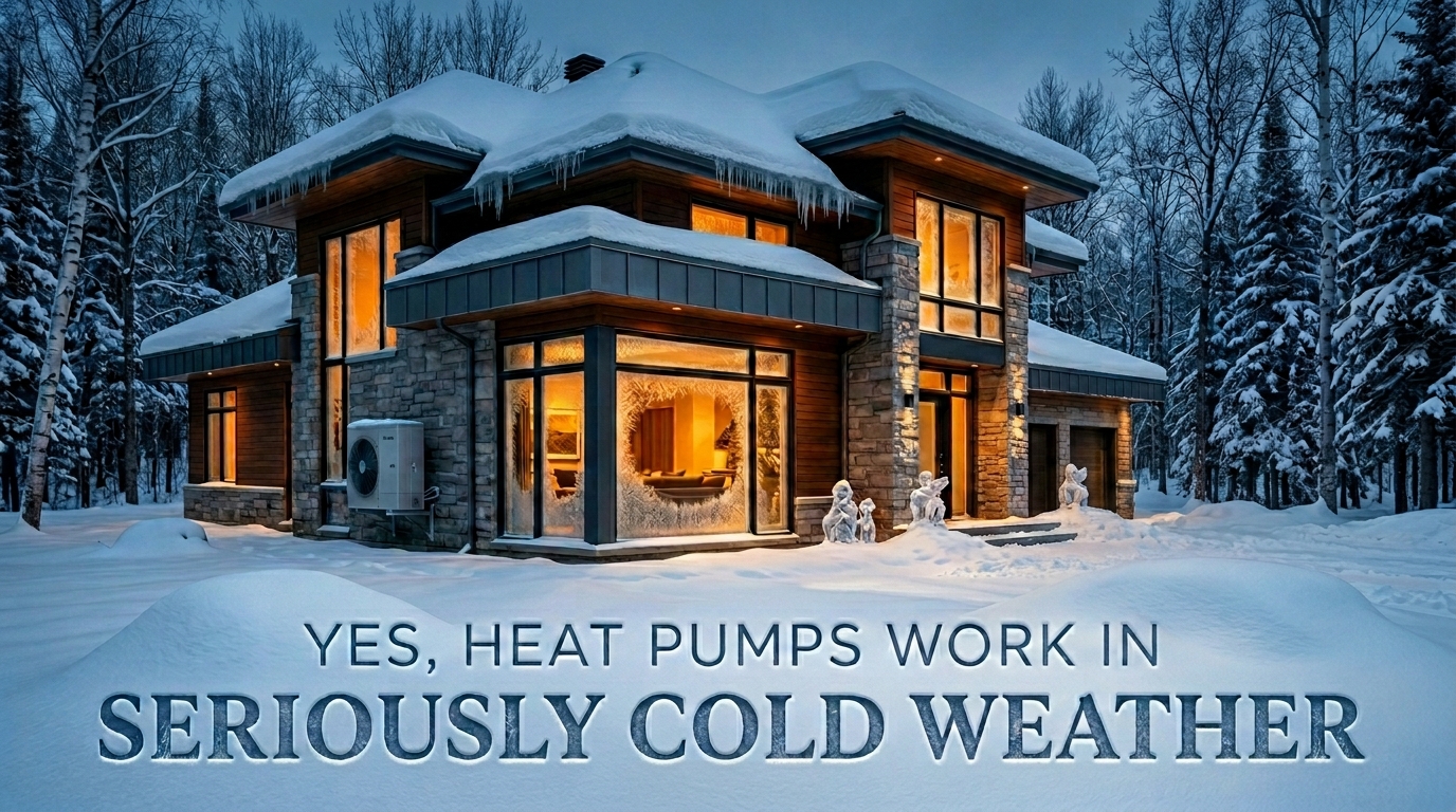 Heat Pumps Work in Seriously Cold Weather
