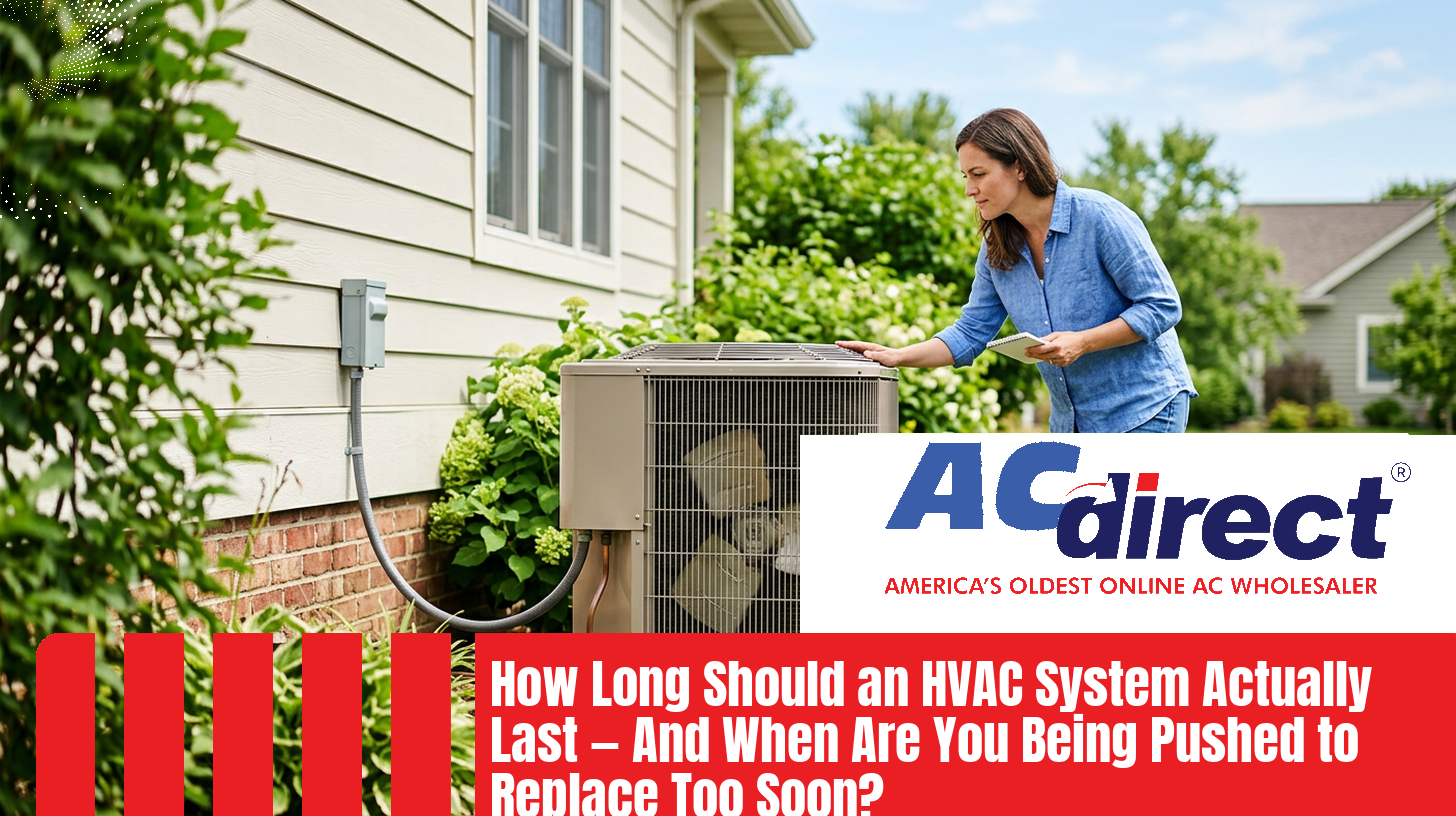 How Long Should an HVAC System Actually Last — And When Are You Being ...